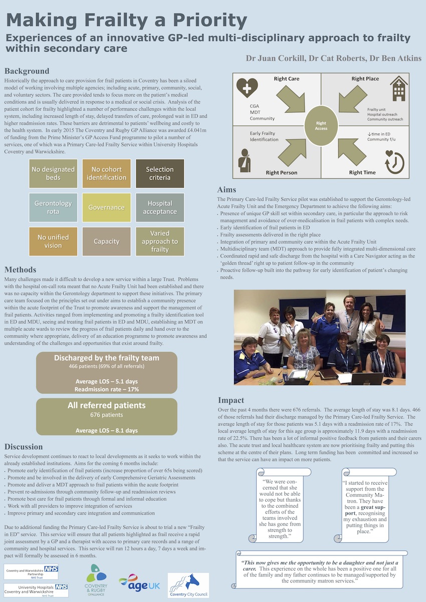 SALUS - Article - Making frailty a priority: experiences of an ...
